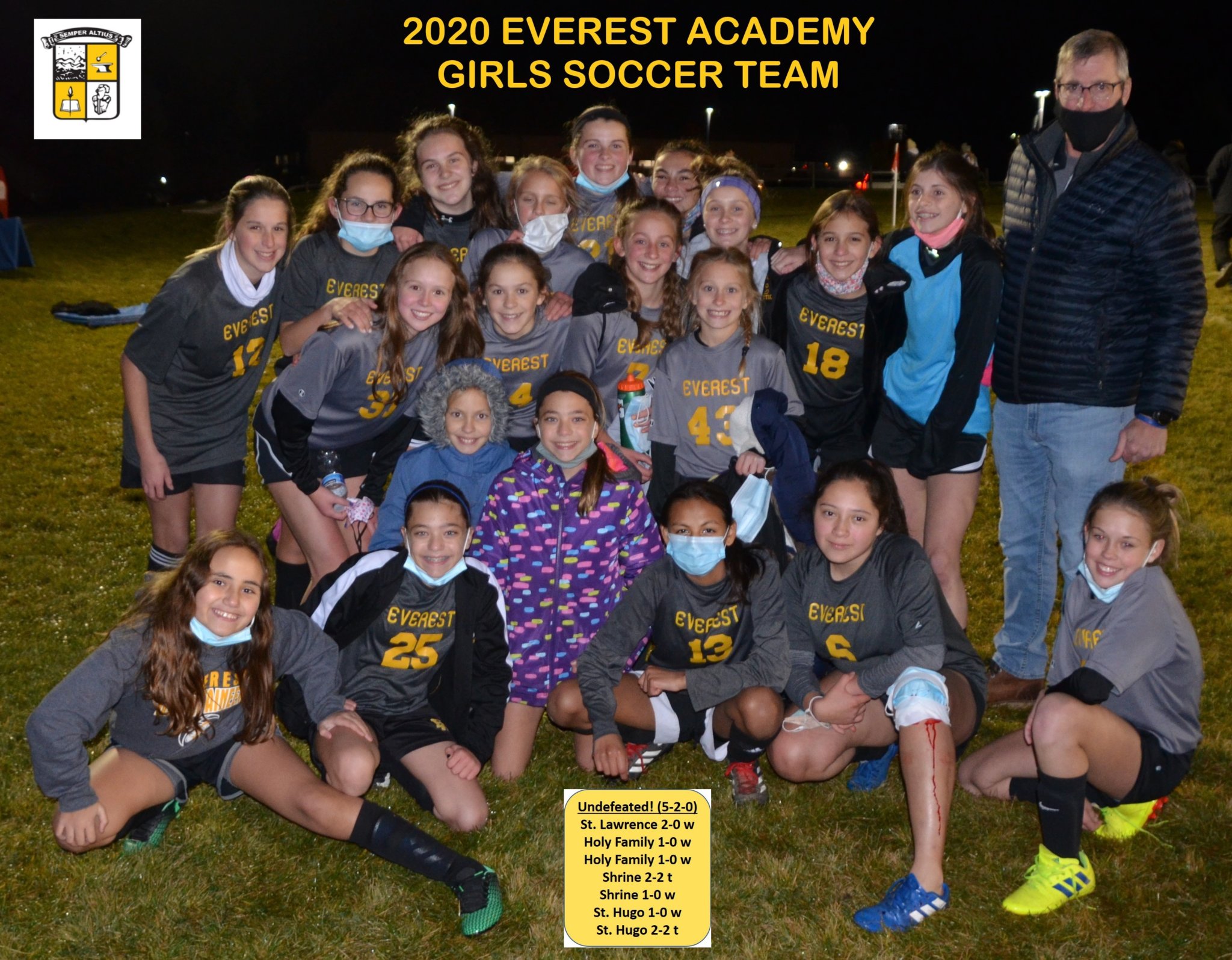 EA Girls Soccer League Champs - Everest Collegiate High School & Academy