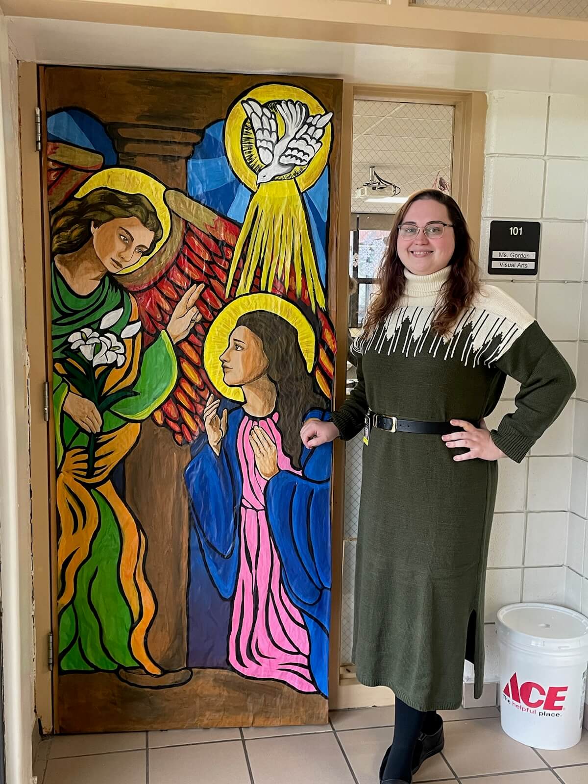 Advent Door Decorating Winners - Everest Collegiate High School & Academy